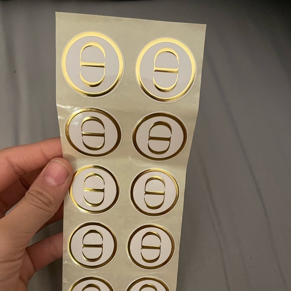 Dior | Accessories | Authentic Dior Logo Stickers | Poshmark